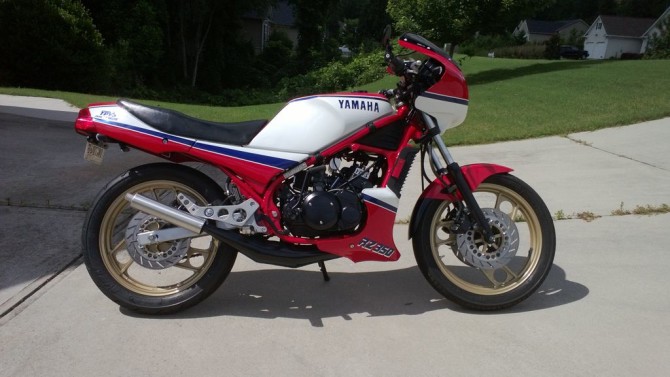 RZ350 restoration finished… - National Superbike