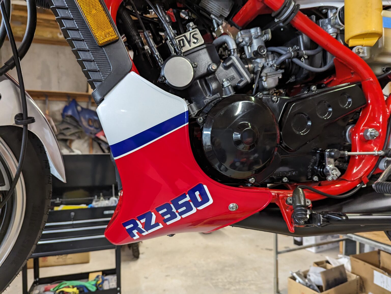 1984 Yamaha RZ350 Restoration finished - National Superbike