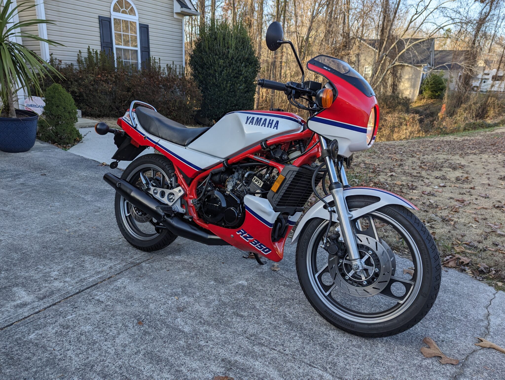 1984 Yamaha RZ350 Restoration finished - National Superbike